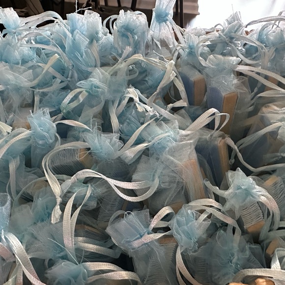 Party Supplies | Light Blue Fans | Poshmark